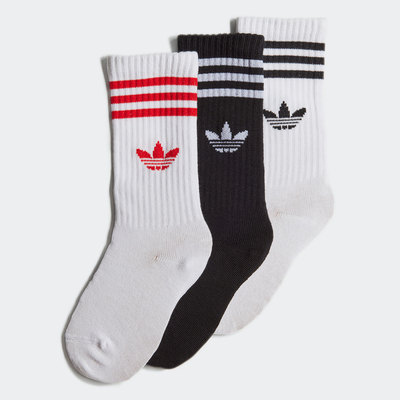 Adidas/阿迪达斯正品三叶草当季新款儿童袜三双装HC9592