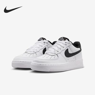 Nike/耐克正品Air Force 1 GS女子大童低帮耐磨运动鞋IM4402-100