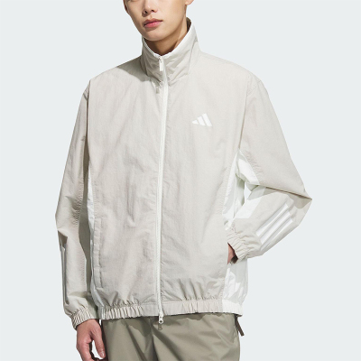 Adidas/阿迪达斯正品WOVEN JACKET男士经典梭织立领外套KC3921
