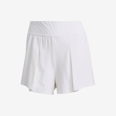 Adidas/阿迪达斯正品女士松紧褶皱高腰训练运动短裤JE7103
