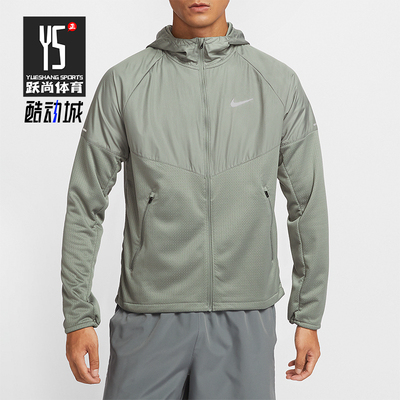耐克男士连帽宽松运动跑步外套