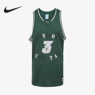 Nike/耐克正品KD新款男绿白色篮球轻盈无袖背心II0717-341