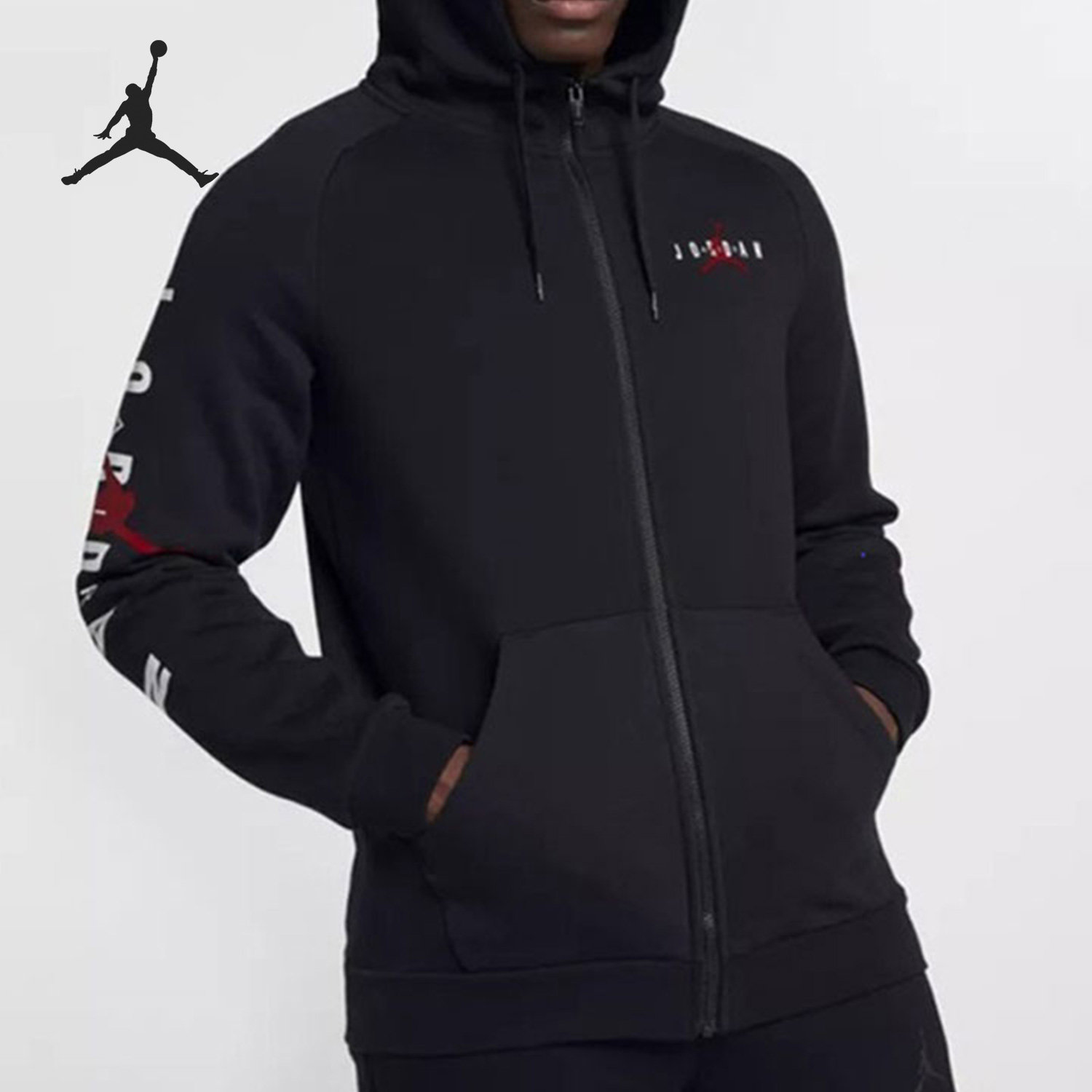 Nike/耐克正品秋冬新款 JORDAN 运动服AJ飞人连帽夹克CQ7706