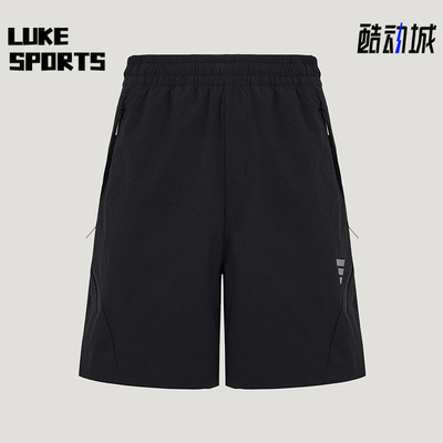 Adidas/阿迪达斯正品FOSWOVENSHORTS新款男经典黑色短裤KZ5433