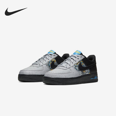 Nike耐克正品Air Force 1 LV8大童防滑低帮包裹性板鞋CQ4217-001