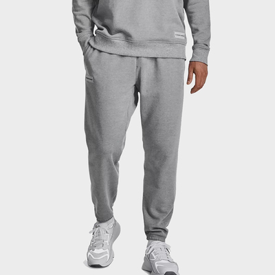 UA/安德玛正品HW Terry Joggers男士宽松运动束脚长裤1379686-011