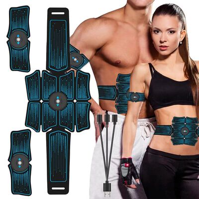 Eletroestimulador EMS Abdominal Muscle Stimulator Electric M