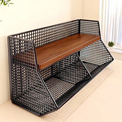 桌面置物架杯架子水杯收纳架桌上厨房餐边柜放置架客厅茶杯收纳盒