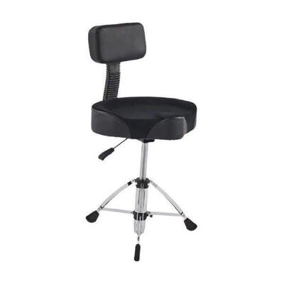 Drum Throne with Backrest,Saddle Drum Seat,Drum Chair