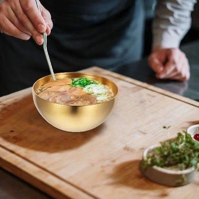 2 Pcs Stainless Steel Snack Bowl Salad Food Serving