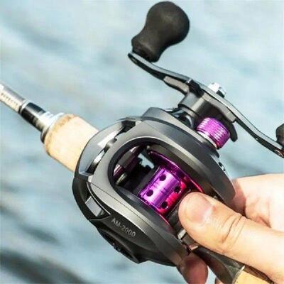 Baitcasting Remsysteem Reel 8Kg Max Drag Low Profile18BB