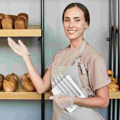 5 Pcs Bread Crumb Scraper Cleanser Metal Stainless Steel