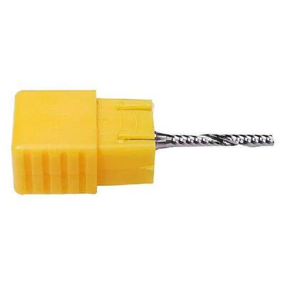 10 PCS 2mm x 15mm Carbide Single Flute End Mill Router Bit