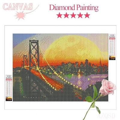 5d Diy Diamond Painting Full Kits Landscape Home Decor Art