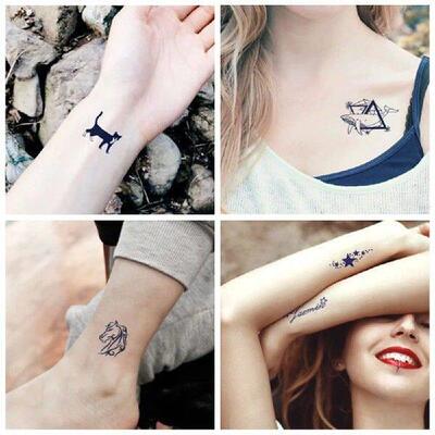 Various Styles Semi Permanent Tattoo Sticker Strong