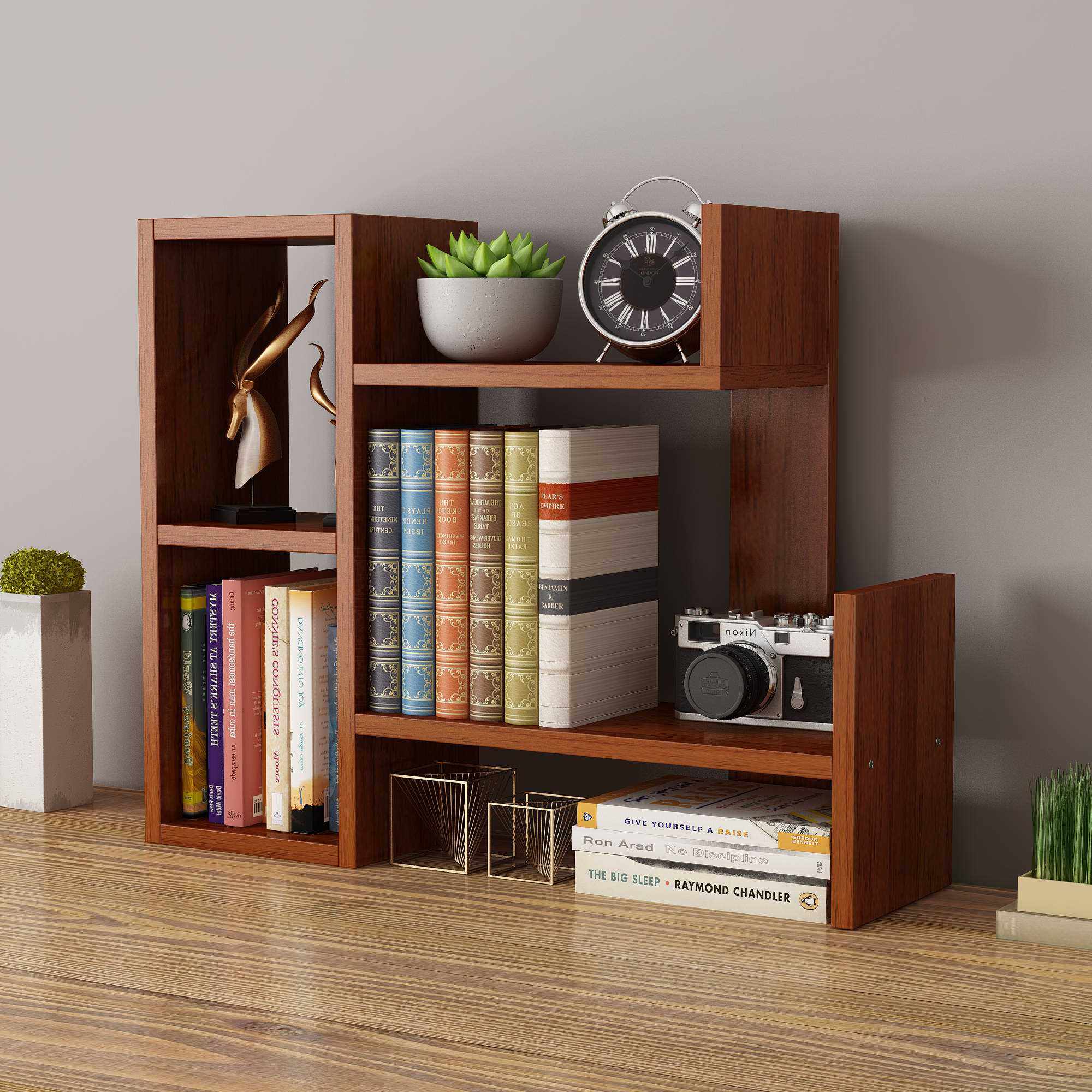 桌上小型书架,桌上简易小型书架_大山谷图库