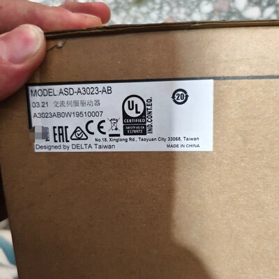议价台达驱动器ASD-A3023-AB全新原包装未开封，内外码一维修