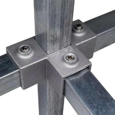 Rack Aluminum Alloy Square Tube Fixed Pipe Clamp Connector
