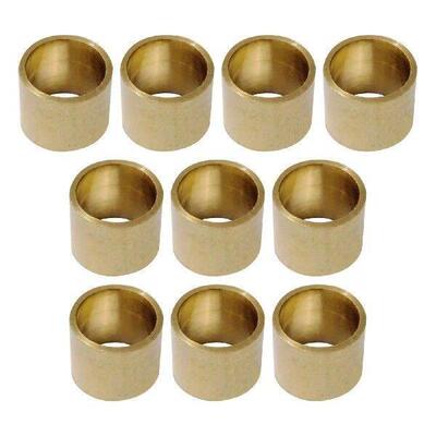 10 Pieces Brass Pool Cue Ferrules Billiard Cue Tips
