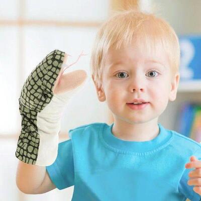 Plush Snake Hand Puppet Toy Cartoon Animals Small Puppets