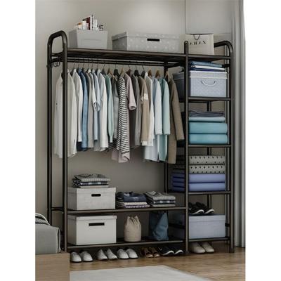 Big coat rack stand clothes holder hat hanger wooden cloth