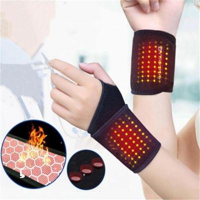 1 Pair Tourmaline Self-Heating Wrist Brace Sports Protection