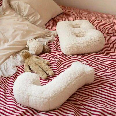 Alphabet Pillow A-Z 26 Letters Shape Fully Filling Plush