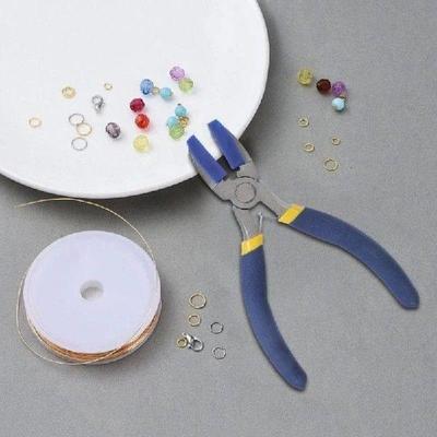 Y3NA Precisions Flat Nose Pliers Including 2 Replacement