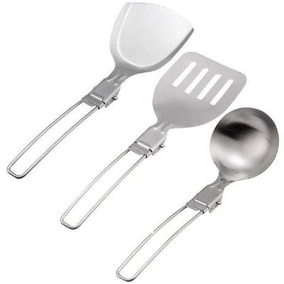 Spatula Shovel Ladle Tableware Stainless Steel Camping