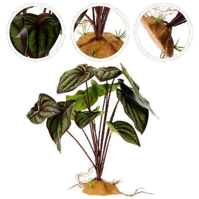 Artificial Plant Ornament Reptile Plants Animal Animals