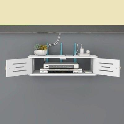Wifi Router Storage Box Cable Holder Wall Mounted Support