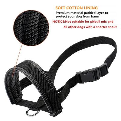 Soft Nylon Dog Muzzle Anti Barking Training Pet Mouth Mask