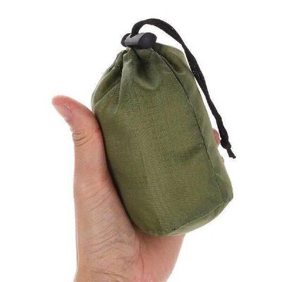 2Pcs Outdoor Raincoat Storage Bag Waterproof Foldable Nylon