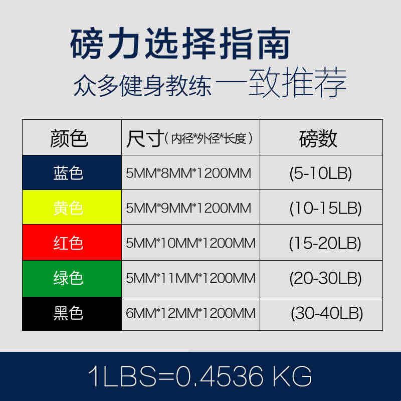 教练推荐11件套拉力绳健身推荐弹力带家用胸肌训练器材阻力拉力绳