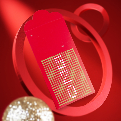 DIY国潮刮刮乐组团红包袋