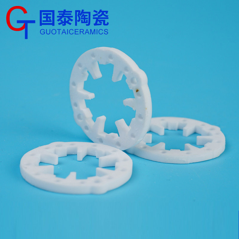 厂家多孔陶瓷 氧化铝陶瓷环 精密结构陶瓷片绝缘陶瓷工业陶瓷