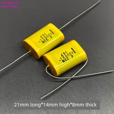 日本 黑金刚 NCC MKP 0.1uf 104 100nf 630v穿心发烧音频薄膜电容