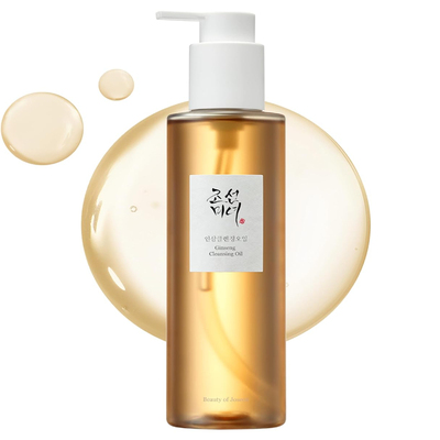 进口BEAUTYOFJOSEON人参卸妆油210ml温和溶解污垢不阻塞皮肤毛孔