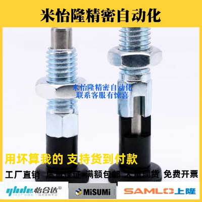 ZAM41/42/51/52-M6 M8 M10 M12 分度销 粗牙