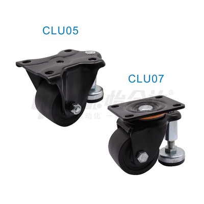 脚轮CLU07-D75-BC/CLU05-D63/D75-BC水平调节轮带偏心调整块