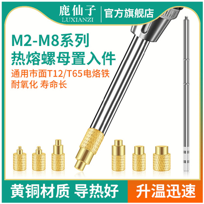 3D打印热熔螺母m3m2套件热熔植入