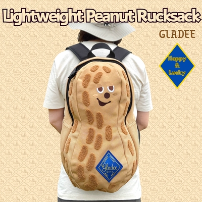 好事花生双肩包日本原创幽默设计