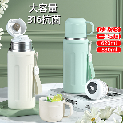 大容量泡茶便携高颜值316不锈钢