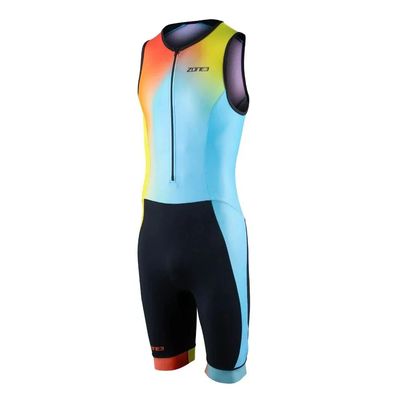 Zone3 Triathlon Clothing Sleeveless Skinsuit Men Cycling Jer