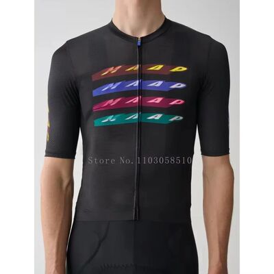 new Cycling Jersey for Men short Sleeve Pro Team MTB Road Bi