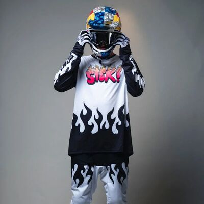 2024 SICK MTB T-Shirt Cycling Jersey Men Downhill Mountain B