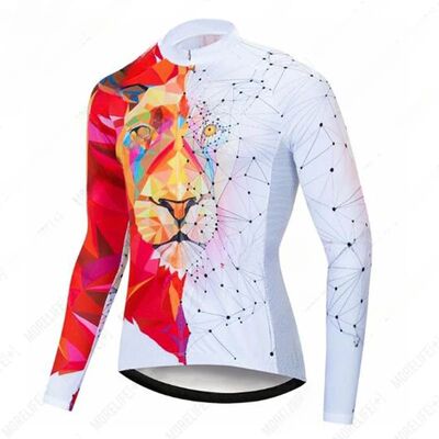 2023 Pro Cycling Jersey Unisex Triathlon Cycling Top Winter