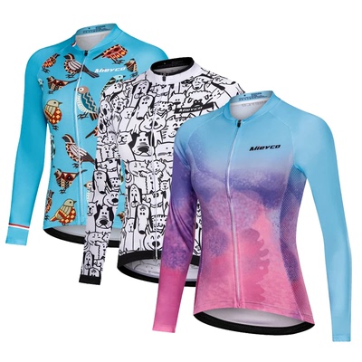 Cycling Clothing Long Sleeve Tops Spring Autumn Women's Moun