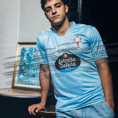 Hot-selling 25 Spain Football Os Celestes Jersey Men's Tshir