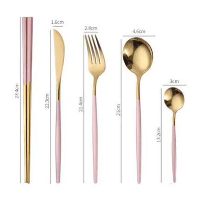 high quality stainless steel steak knife, fork and spoon刀叉